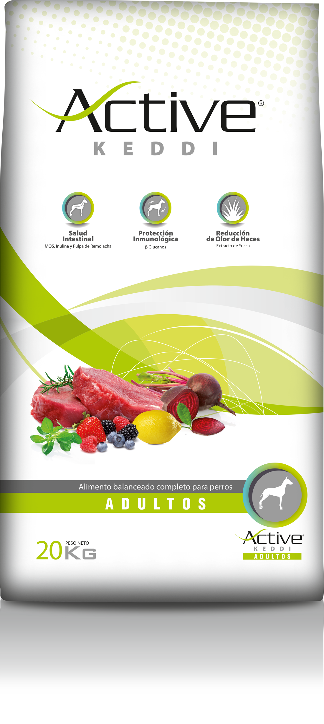 ACTIVE PERRO ADULTO x 20KG. – El Destete – Veterinaria